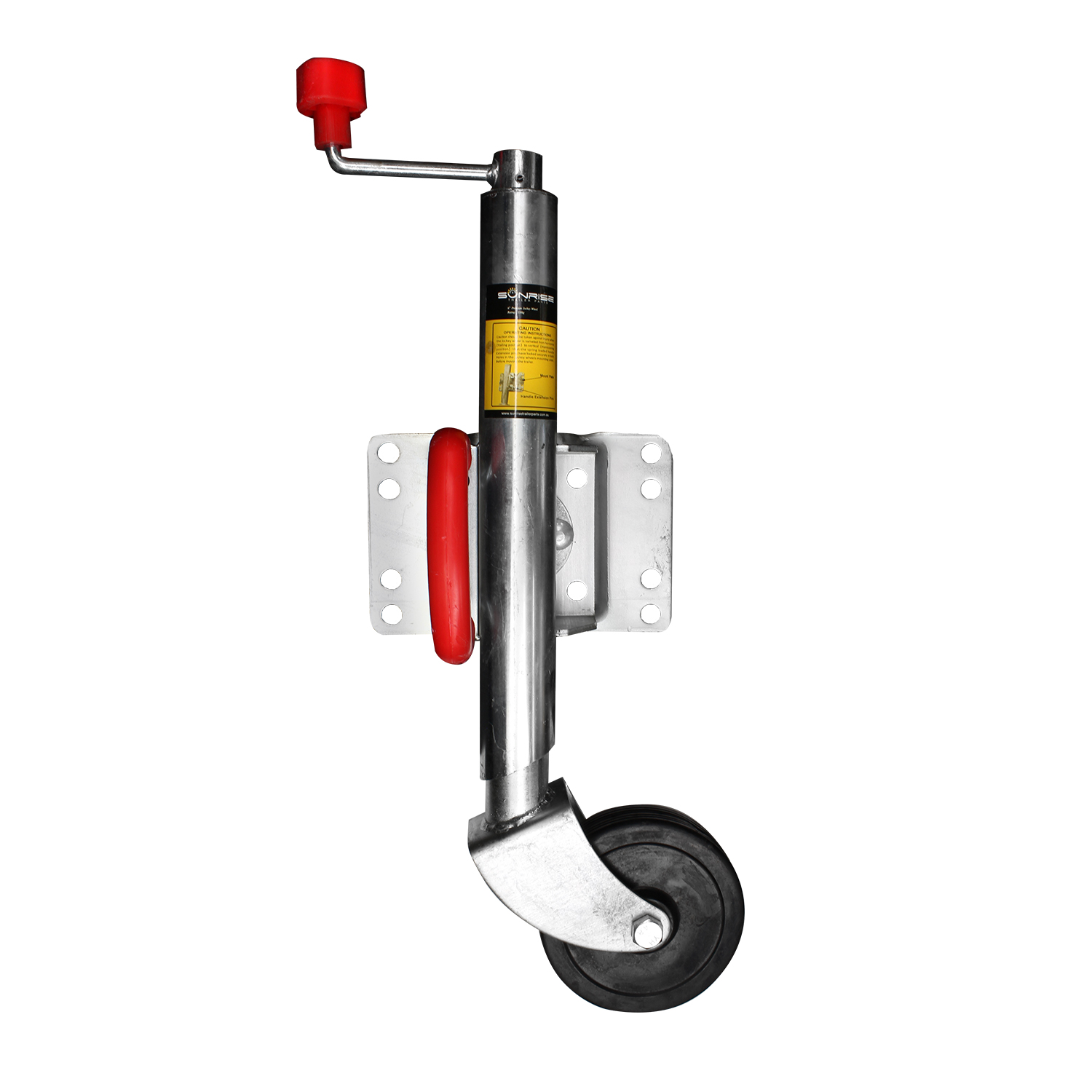 Jockey Wheel Swing Up 6" Heavy Duty 750lbs