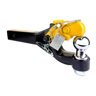 75mm Override Caravan Trailer Ring Coupling 2000Kg Rating Zinc