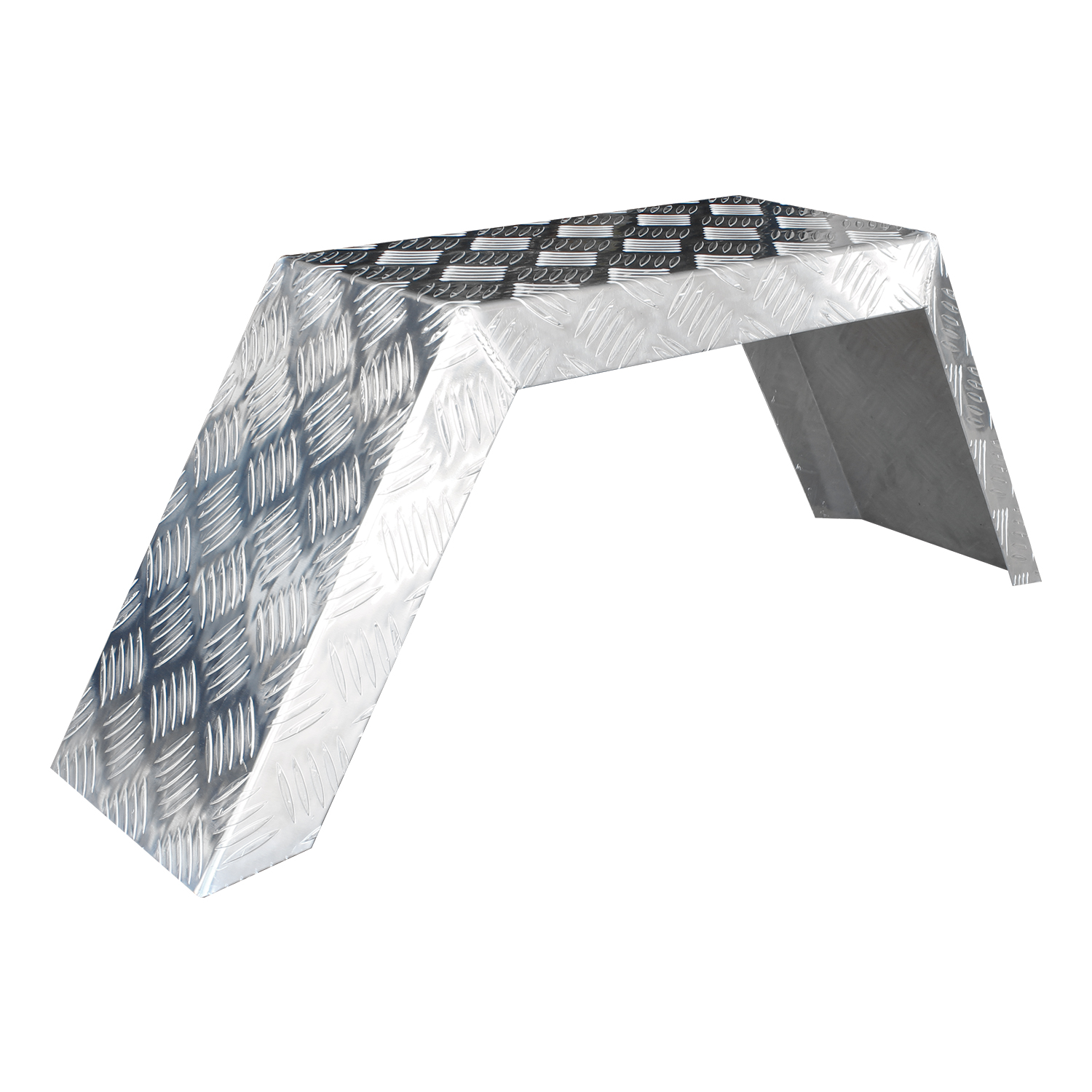 Single Guard Checker Plate Aluminium