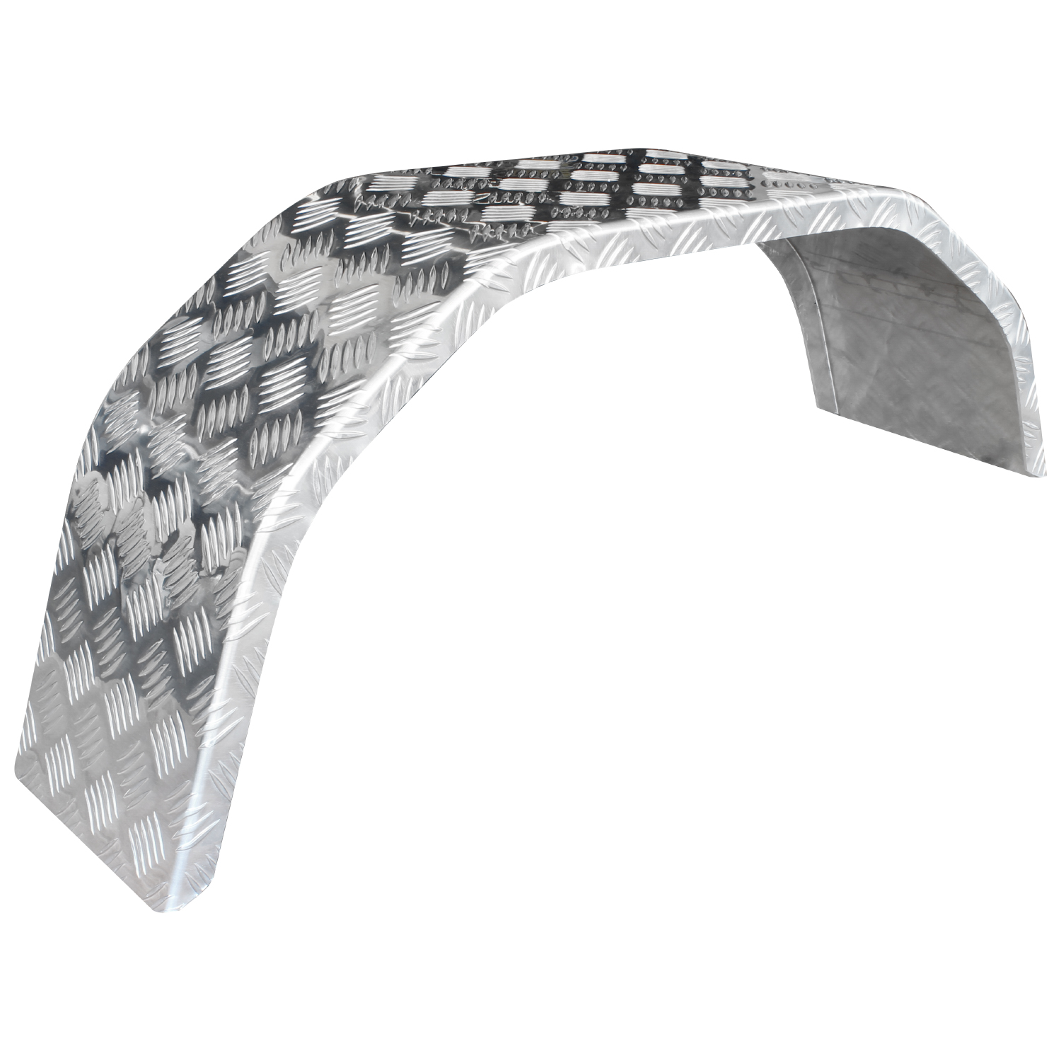 Single Guard Checker Plate Aluminium