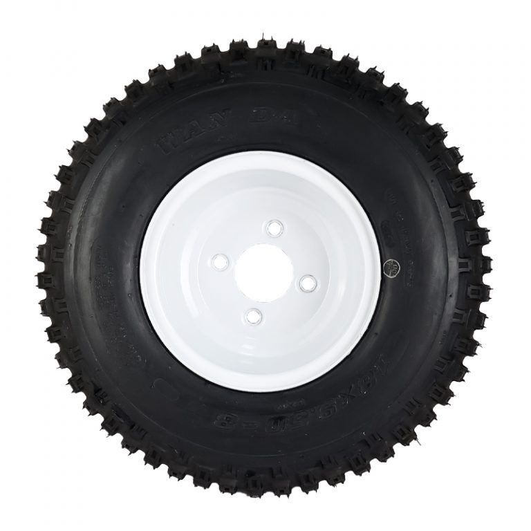 ATV Wheel 8 x 7" (4 x 100mm) Fitted with 18 x 9.50-8 Tyre