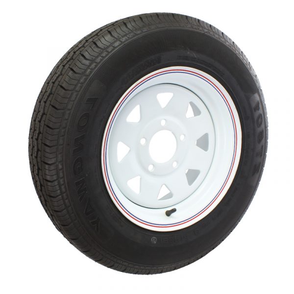 Trailer 13" Wheels Rim and Tyre Fitted