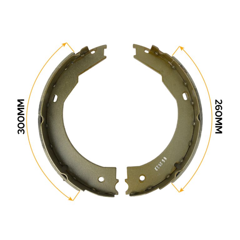 12" Electrical Brake Shoes Set