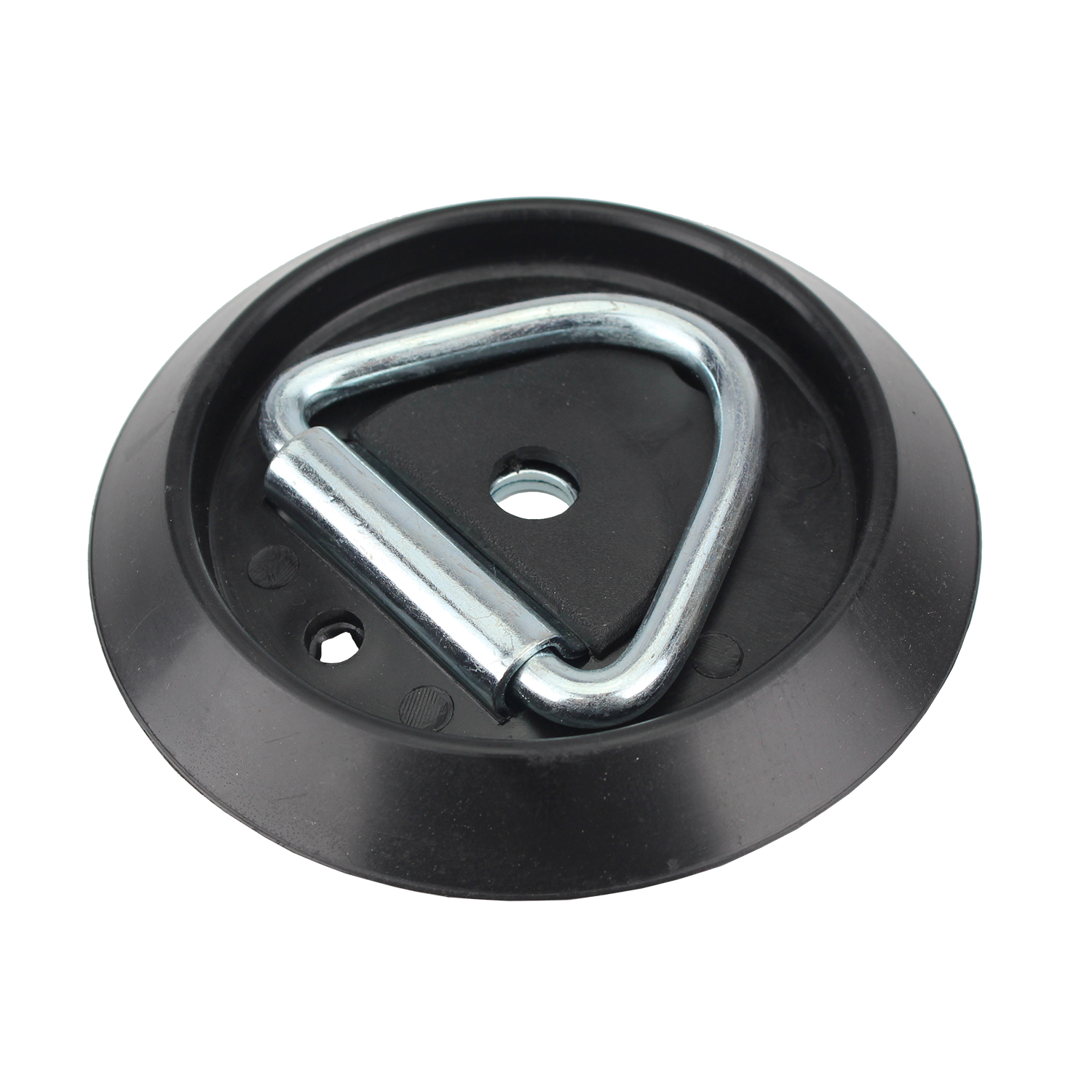 Lashing Ring Triangular with Round Plastic Base 105mm Diameter