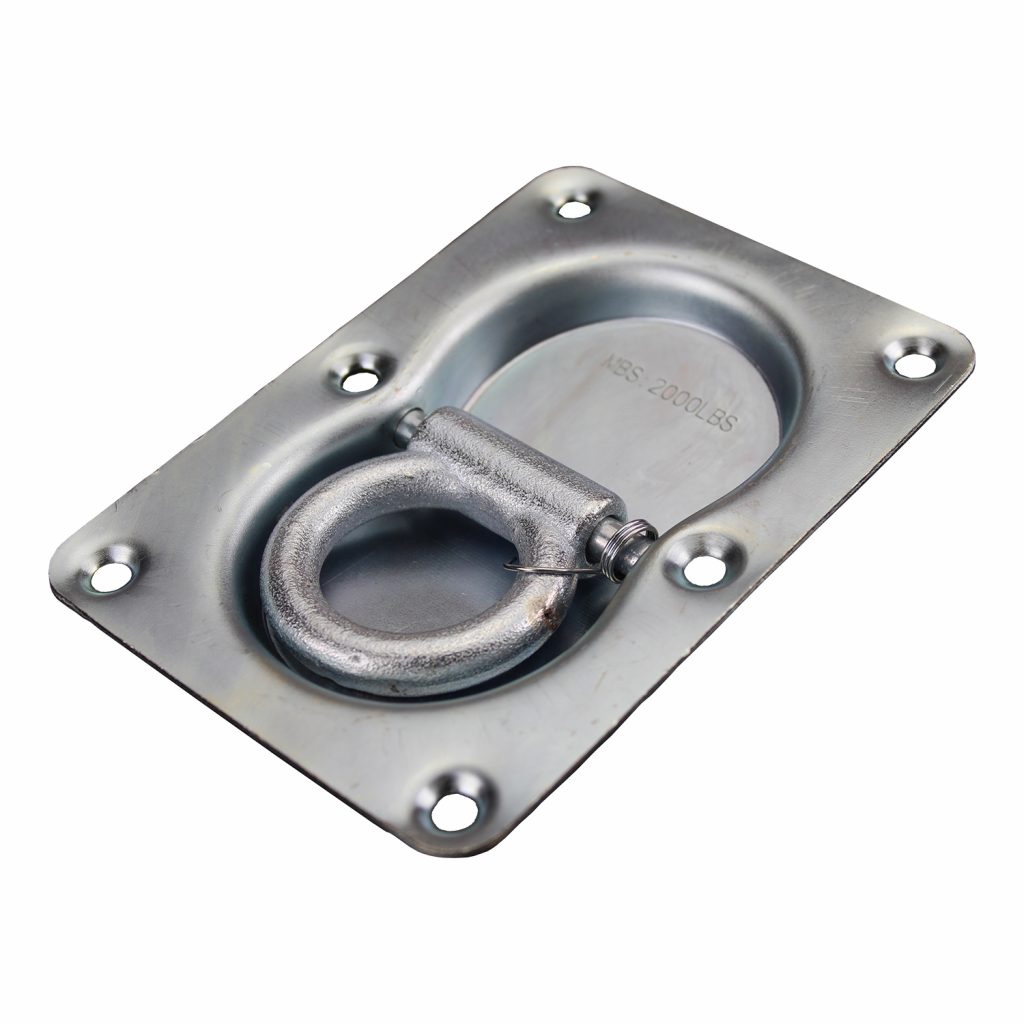 Double Lashing Ring Tie Down Point 105 x 145mm with Drain Holes