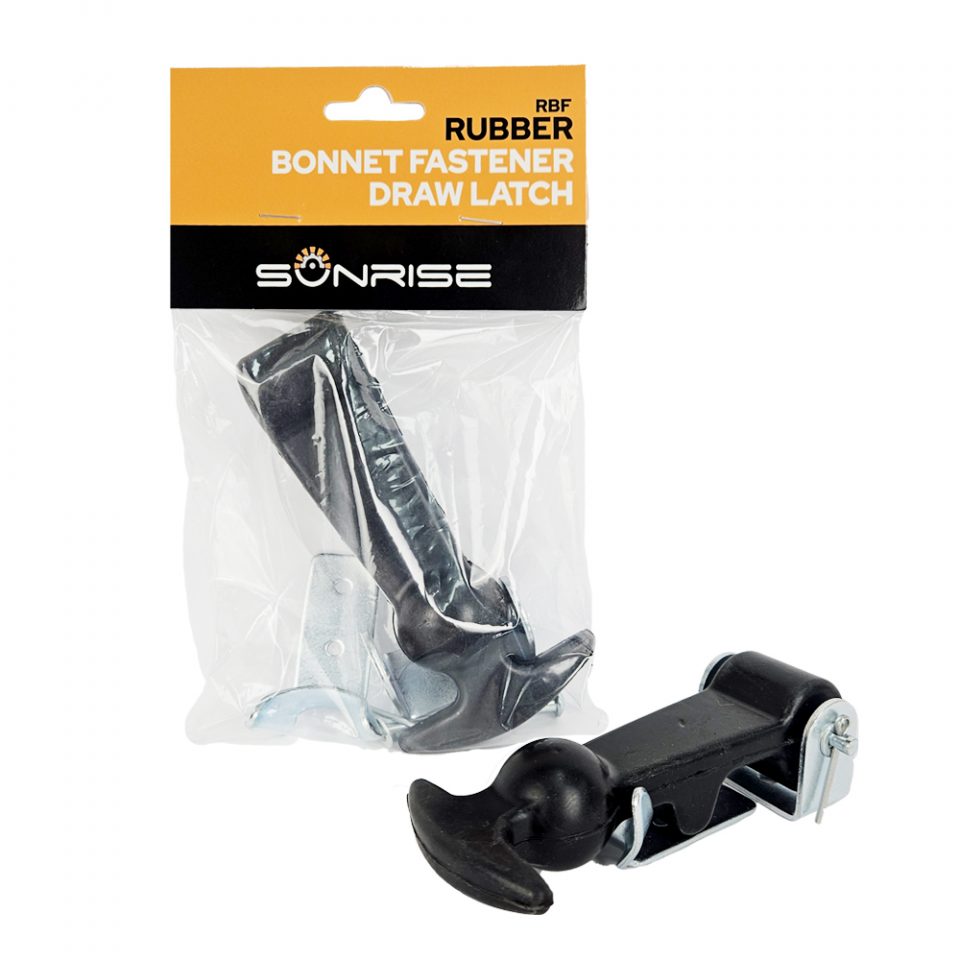 Rubber Bonnet Fastener Draw Latch