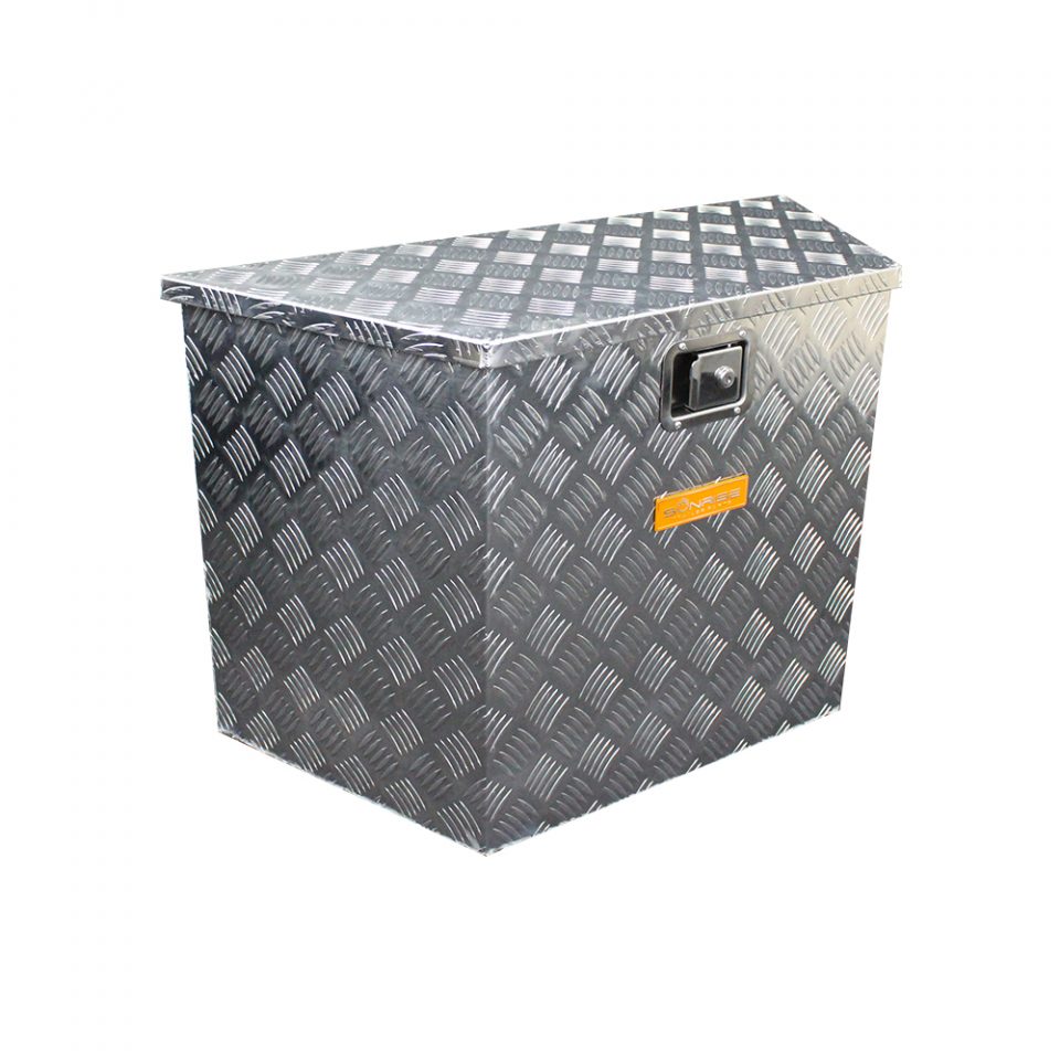 Aluminium Tool Box Draw Bar Mounted 865 x 365 x 560mm