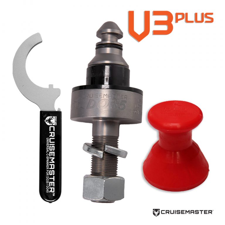 Cruisemaster DO35 V3 Plus Coupling 7/8" Tow-Pin with Hand Brake