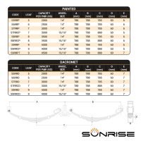 Tandem Rocker Roller Suspension Spring Complete Assembly
