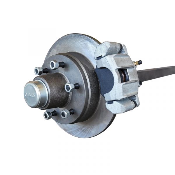 Hydraulic Disc Brake Axle 2000kg Rated 50mm 2T Square