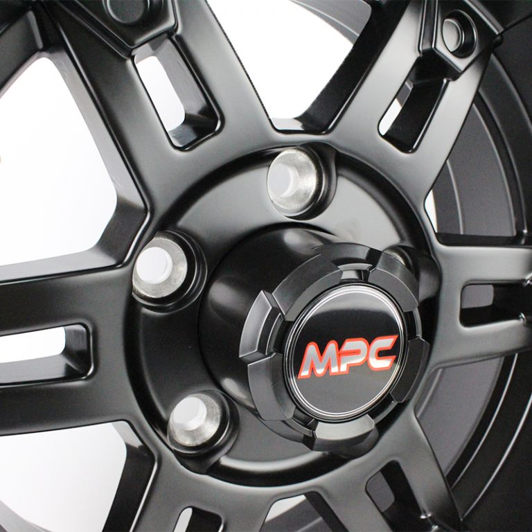 13 x 5.5" Ford Aluminum Alloy Mag Trailer Rim Wheel MPC Devil Satin Black